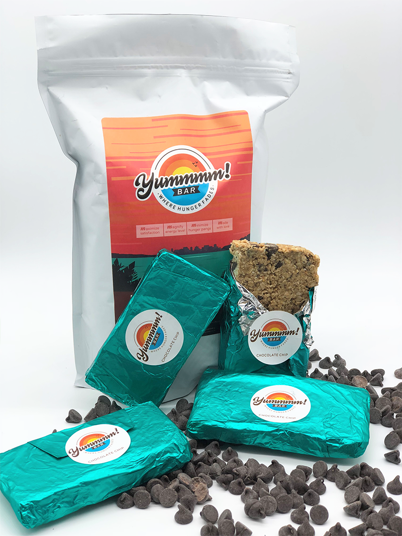 "Mmmm-it's-Good" Chocolate Chip | 12 Bars – Yummmm!Bar